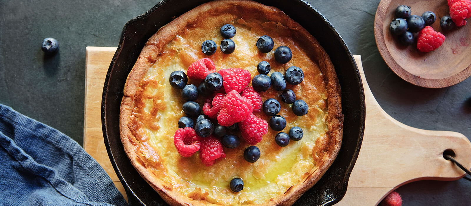 Gluten-Free Dutch Baby with Berries - Metabolic Meals - Blog
