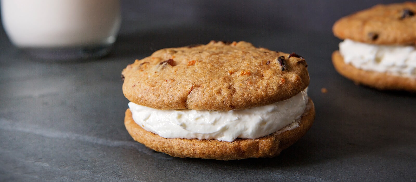Inside Out Carrot Cake Cookie Sandwich - Metabolic Meals - Blog